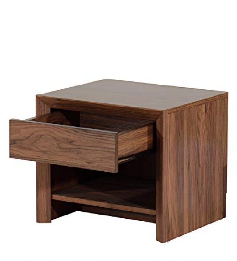 Mintwood by Pepperfry wooden Bedside Table - ShopinRoom