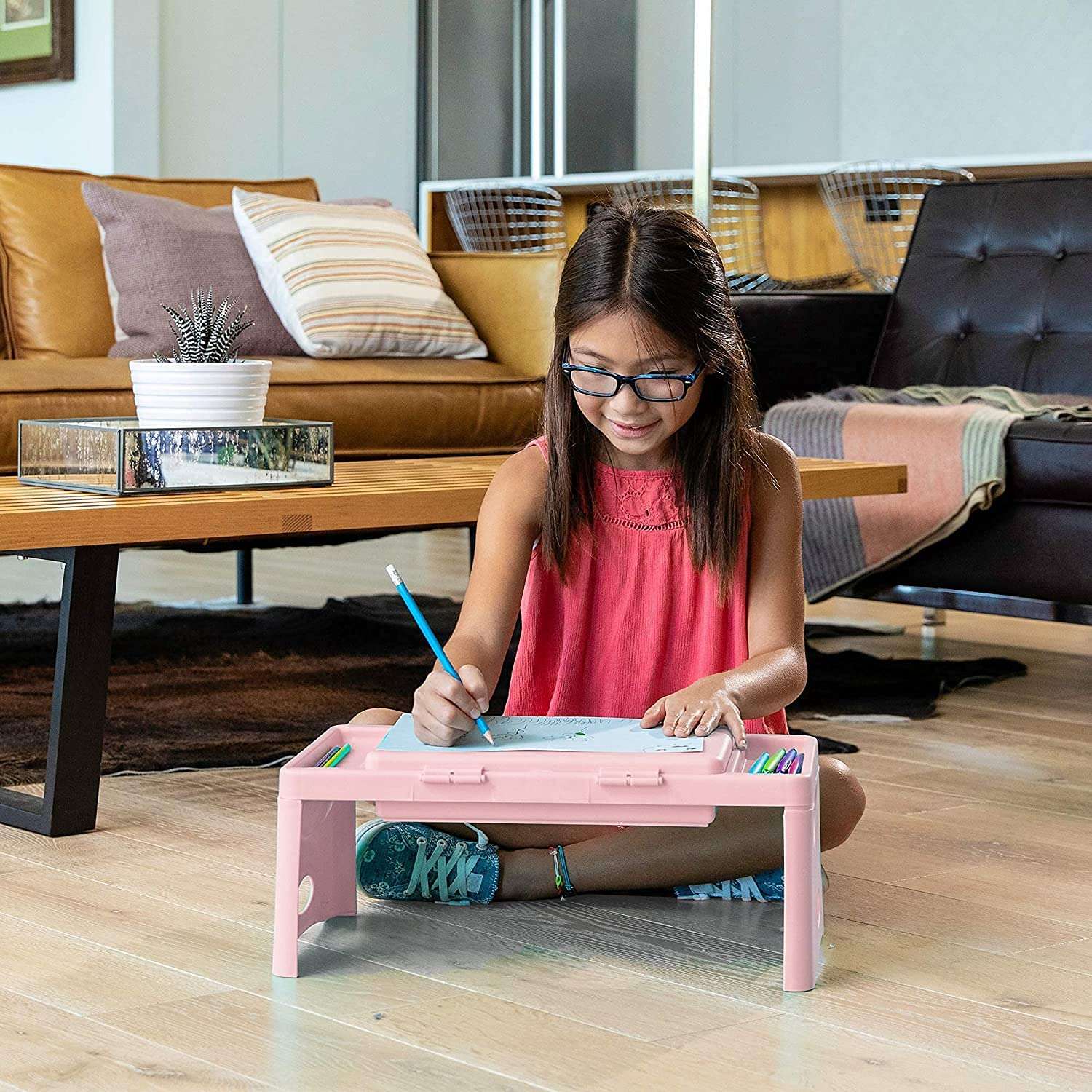 Juxori Brand Foldable Lap Desk with Storage Pocket Perfect use for ...