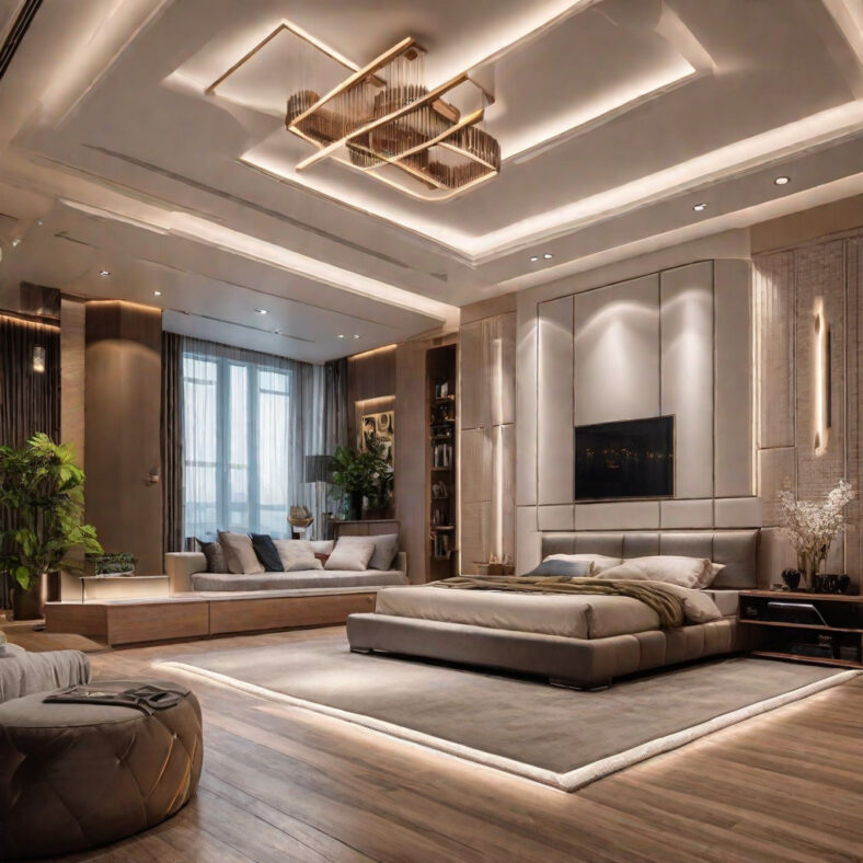 7 Modern PVC Panel Ceiling Design Ideas for Your Bedroom - ShopinRoom